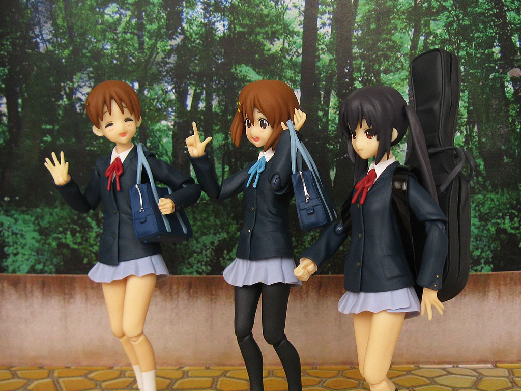 world of klaymore: figma Azusa Nakano aka Azunyan