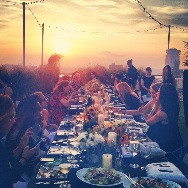 Inspirações para uma sunset party particular