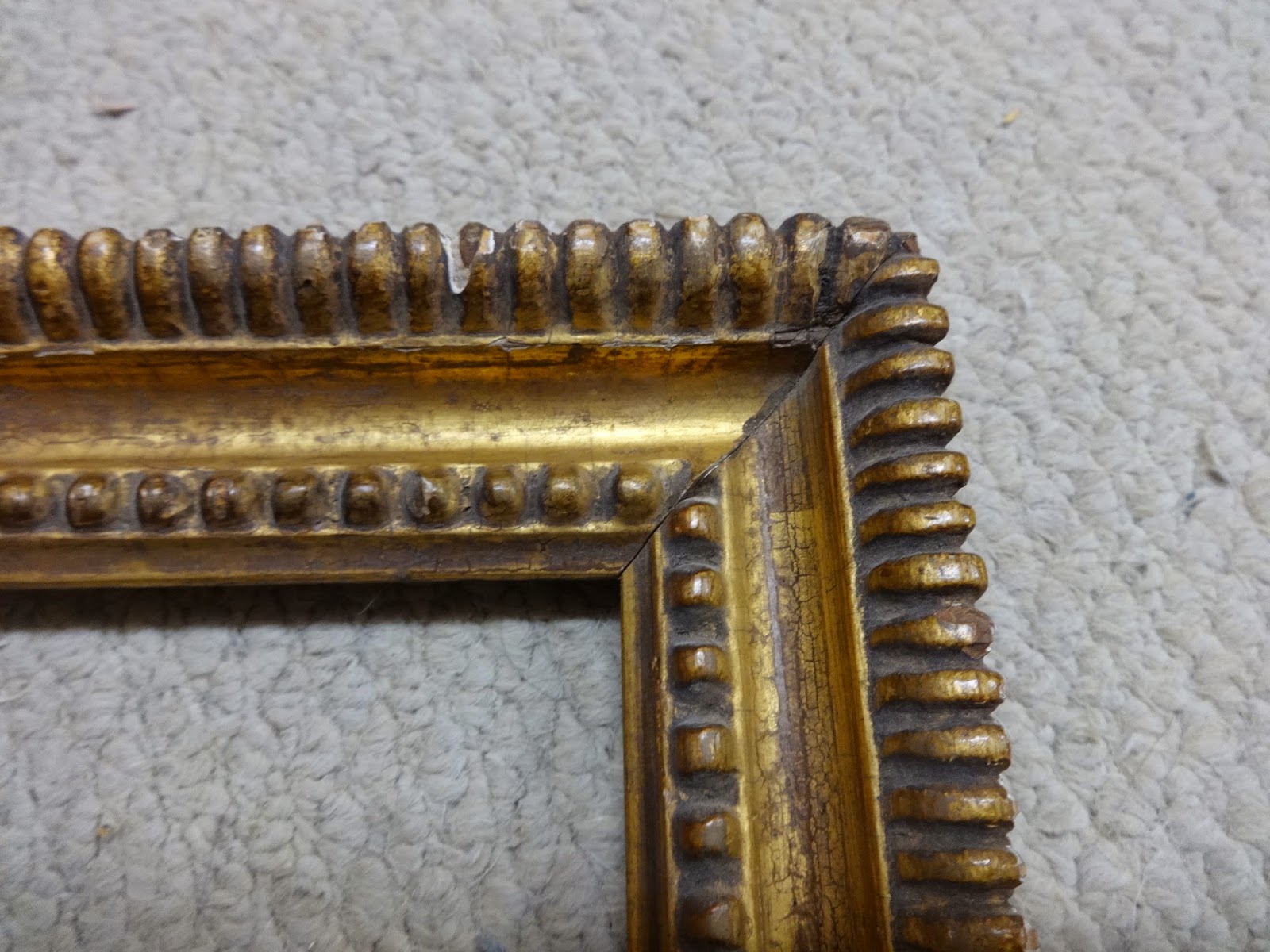 Antique Frame Sale: Georgian 18th Century Carved Romney Frame