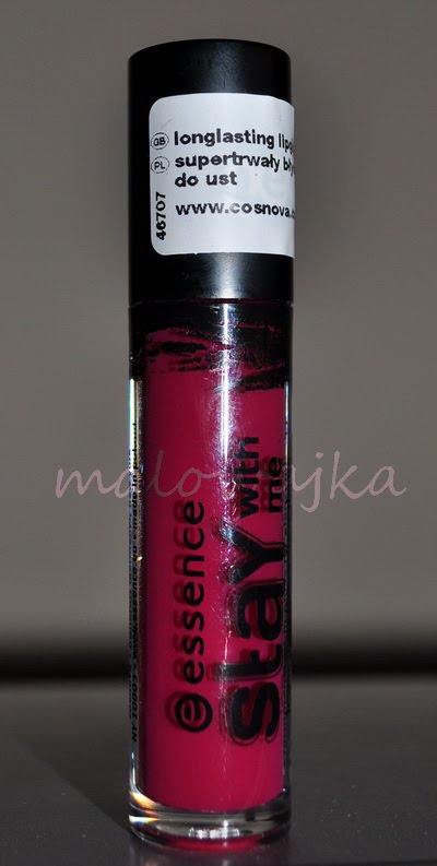 malowajka: ESSENCE Stay with me - 06 BERRY ME! - supertrwały błyszczyk ...