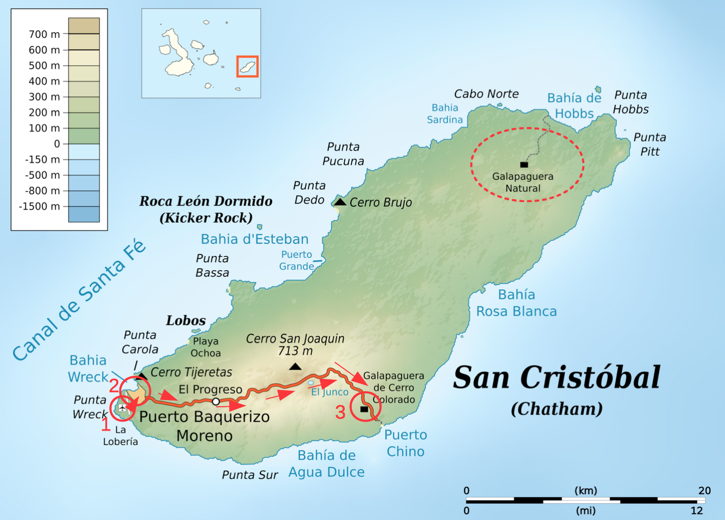 Curioseandando: Viaje a las Islas Galápagos: Isla de San Cristobal (14 ...