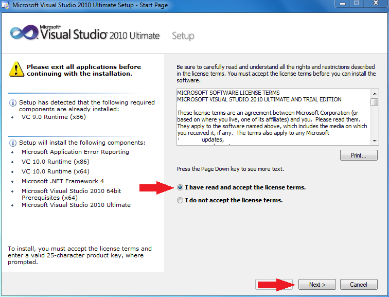 TipsTrik79: Cara Instal Visual Studio 2010
