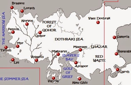 Anniceris: [GoT] Savoir se retrouver dans Essos