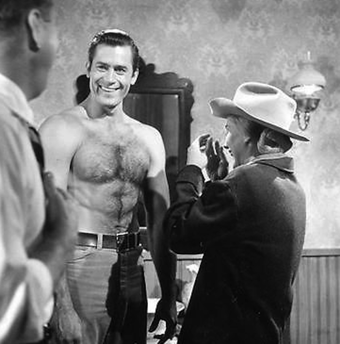 my new plaid pants: RIP Clint Walker