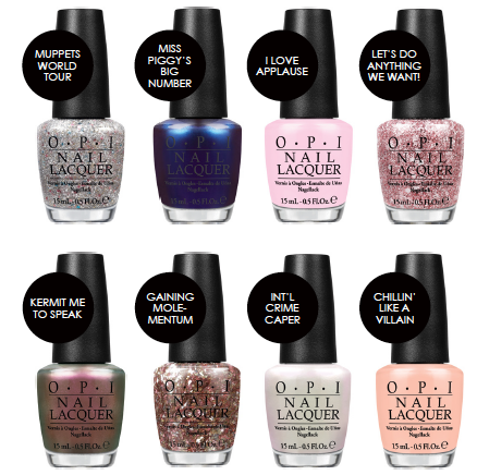 The Beauty of Red Roses: OPI Muppets Most Wanted Nail Polish Collection