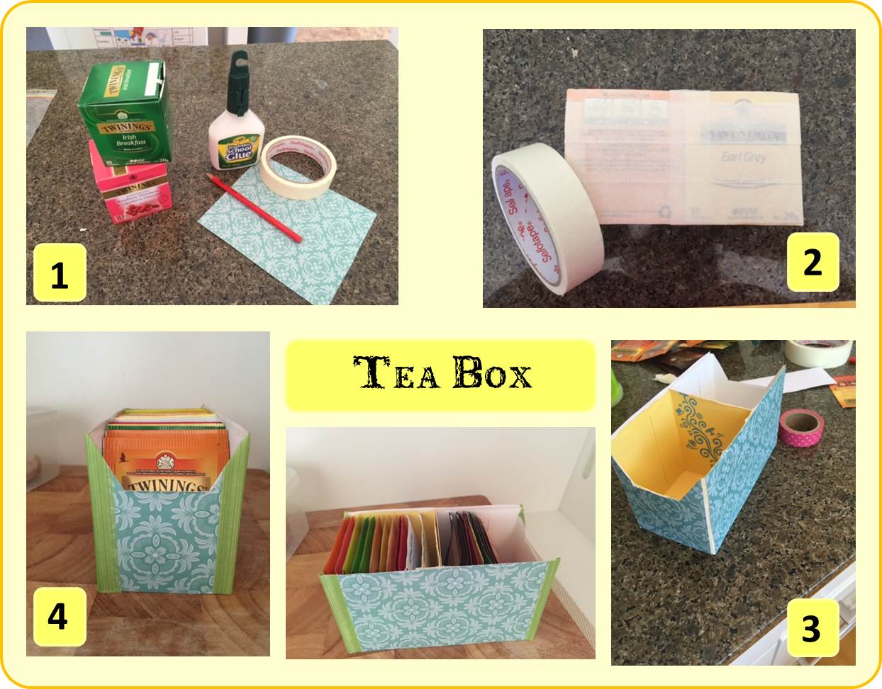 Tea and Craft: Tea box