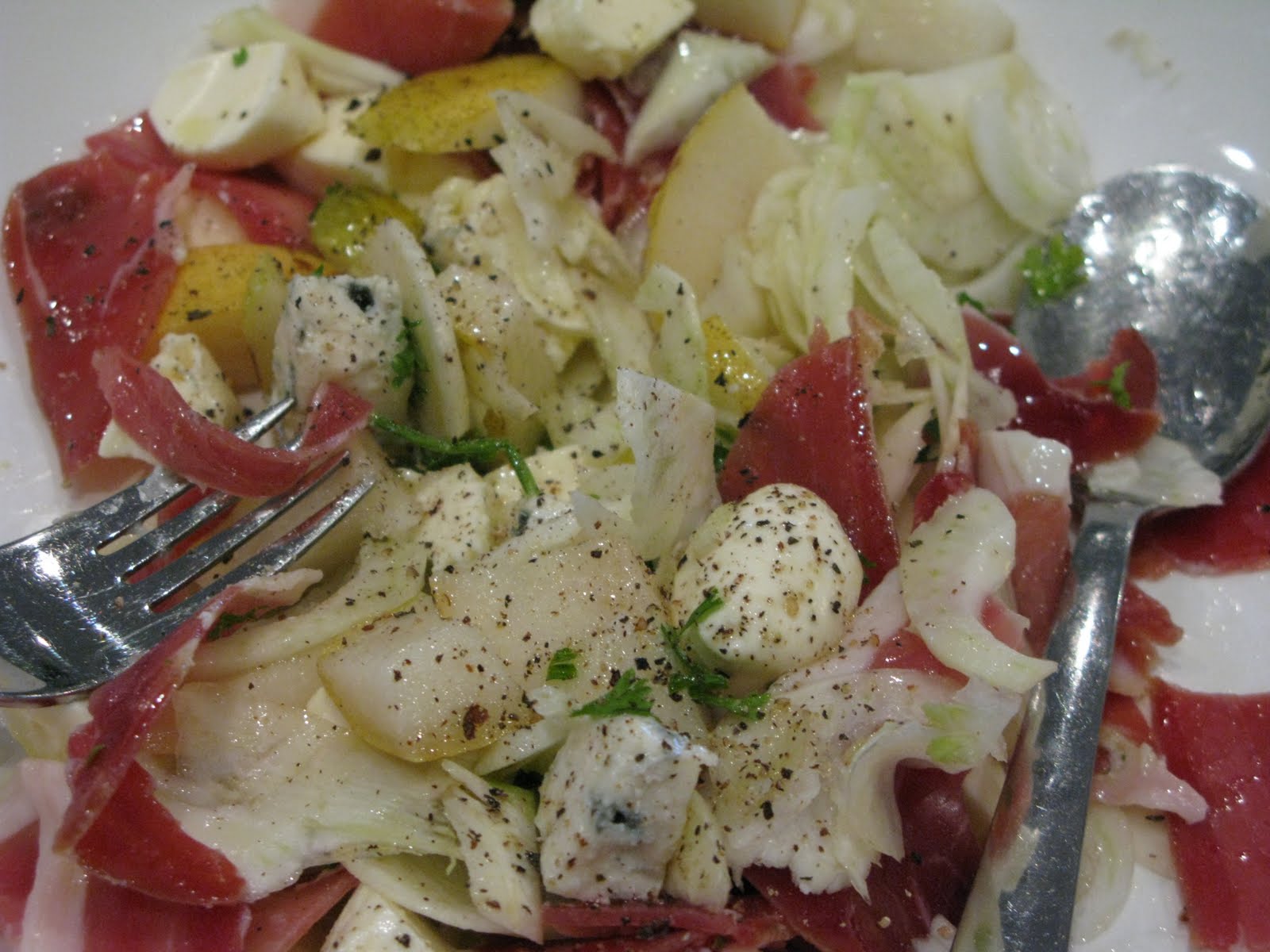The Food Vine: bocconcini & fennel salad