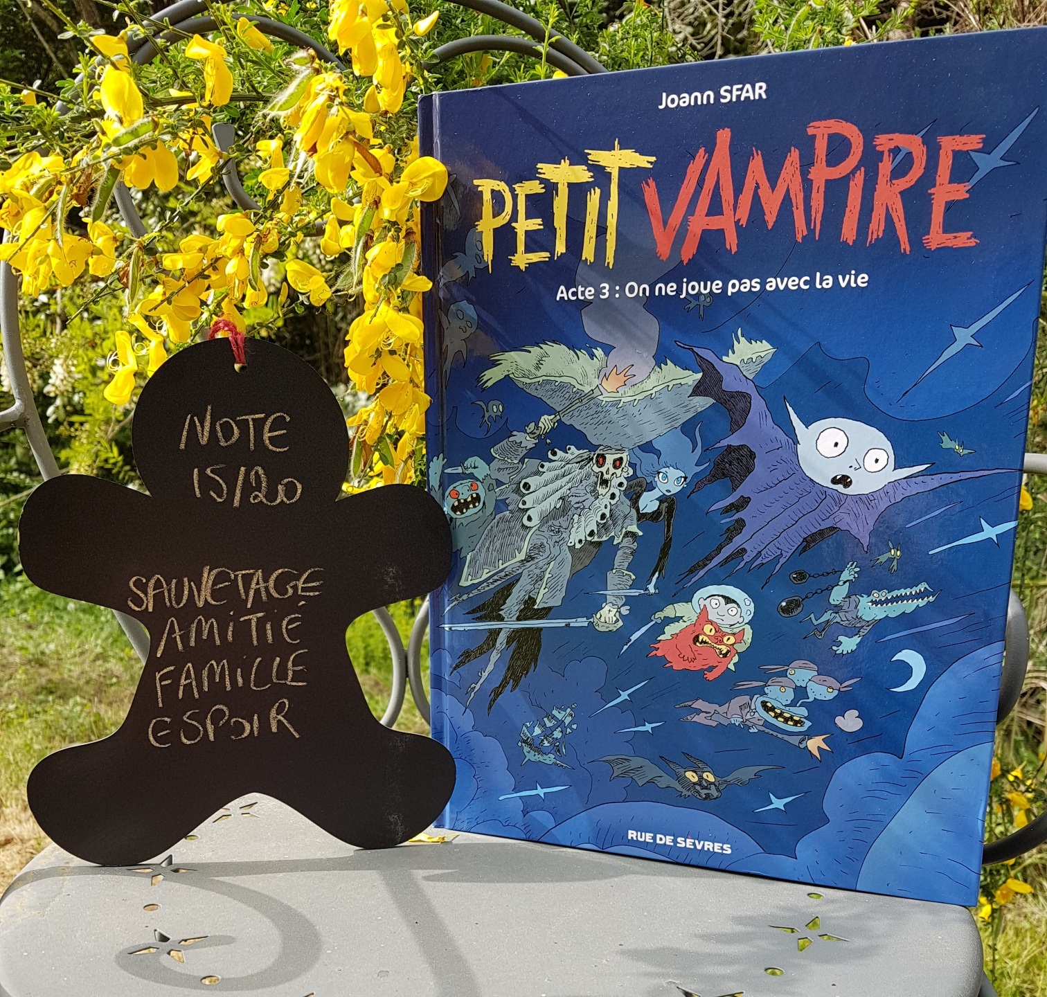 Les lectures de Mylène: Petit Vampire, tome 3 : On ne joue pas avec la ...