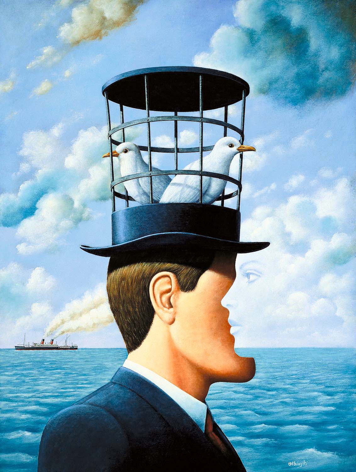 Rafal Olbinski, 1945 | Surrealist / Visionary painter | Tutt'Art ...