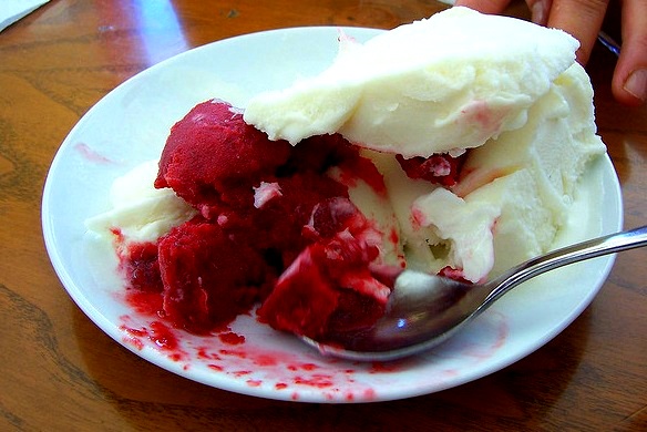 Antalya's Traditional Burnt Ice-Cream