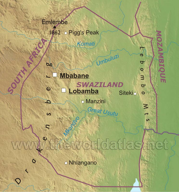 MARXIST: Rivers in Swaziland