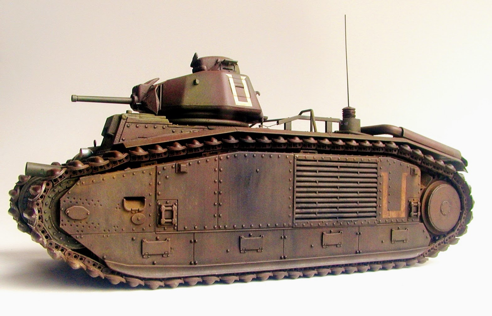 Scratchie's Models World: Renault B1 bis du 37e BCC