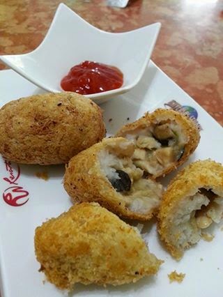 Wu Kok (Yam Puff) by Sally Quek
