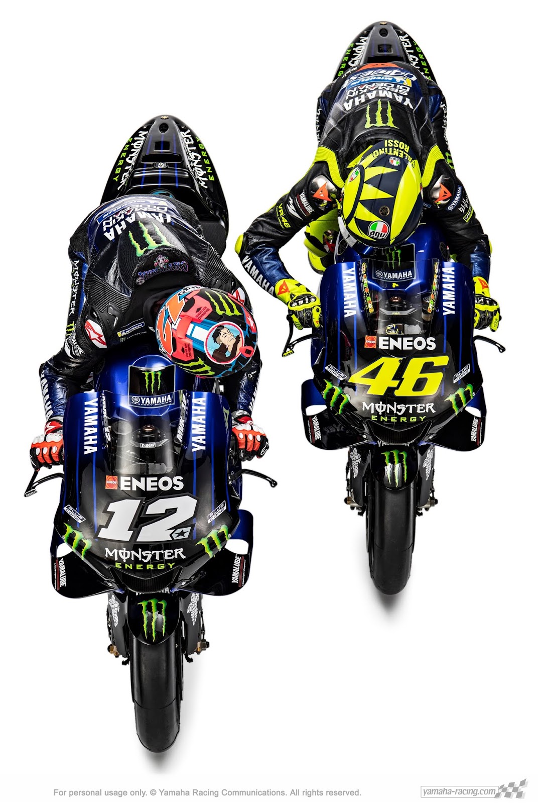 Racing Cafè: Yamaha YZR-M1 Team Monster Energy Yamaha MotoGP 2019