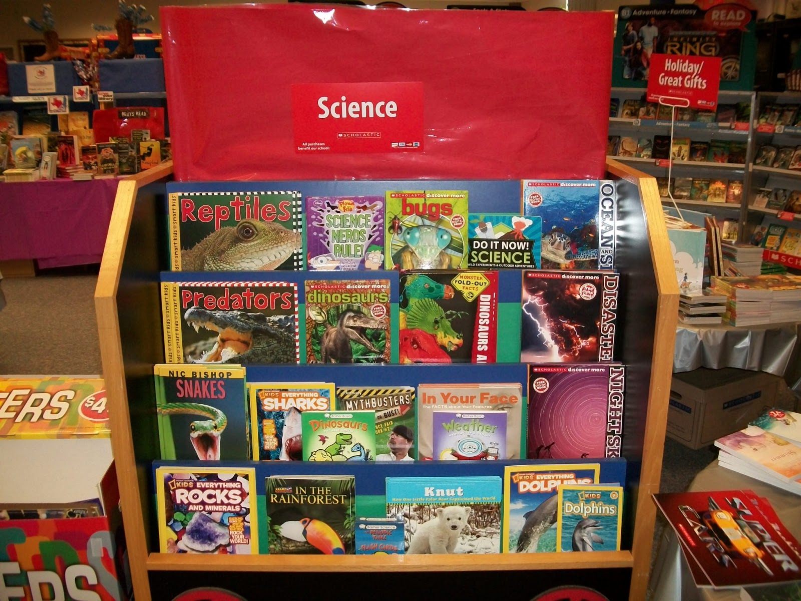 Book Egg: It's Scholastic Book Fair time. Take a look!