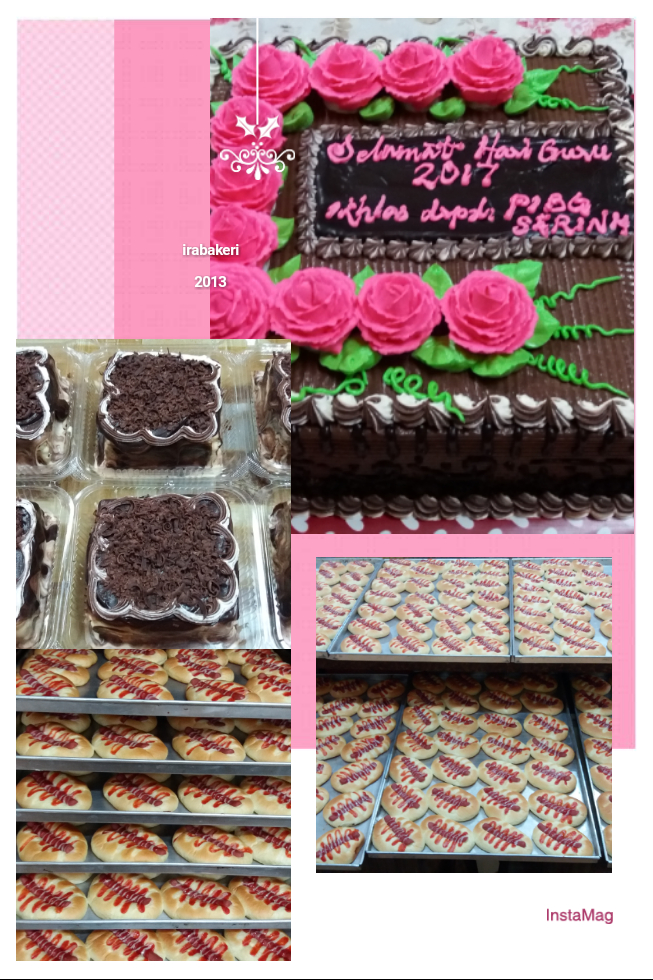 IRA BAKERI: Kek dan roti hari guru