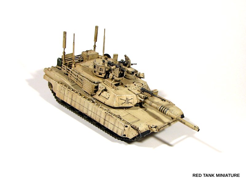 Gulumik Military Models: M1A2 Abrams SEP TUSK I & CROWS II 1/72