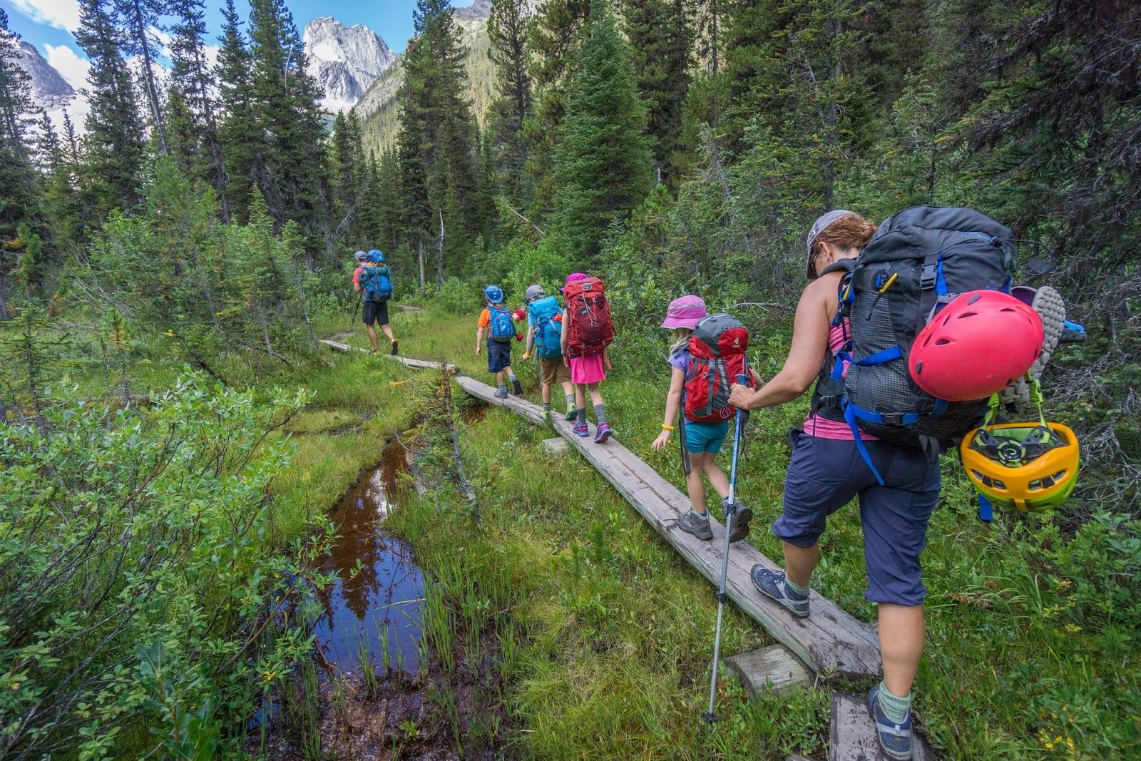 Family Adventures in the Canadian Rockies: Family Backpacking in the ...