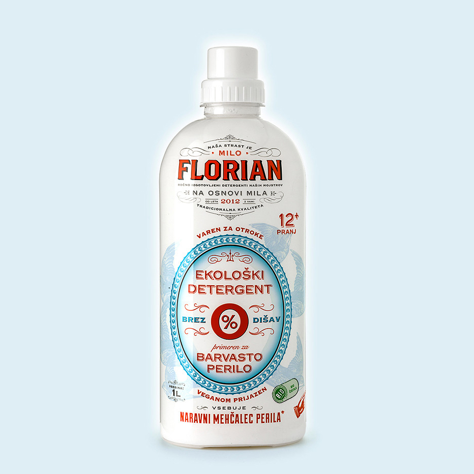 Florian Organic Detergent – Packaging Of The World