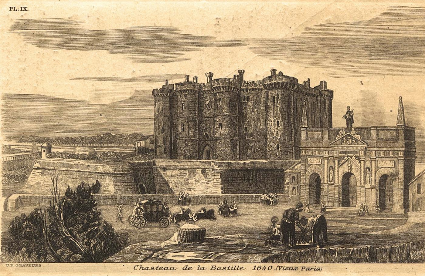 Living the life in Saint-Aignan: The old Bastille