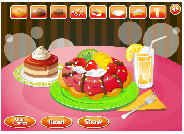 Permainan memasak kue donat | Game Memasak Ku