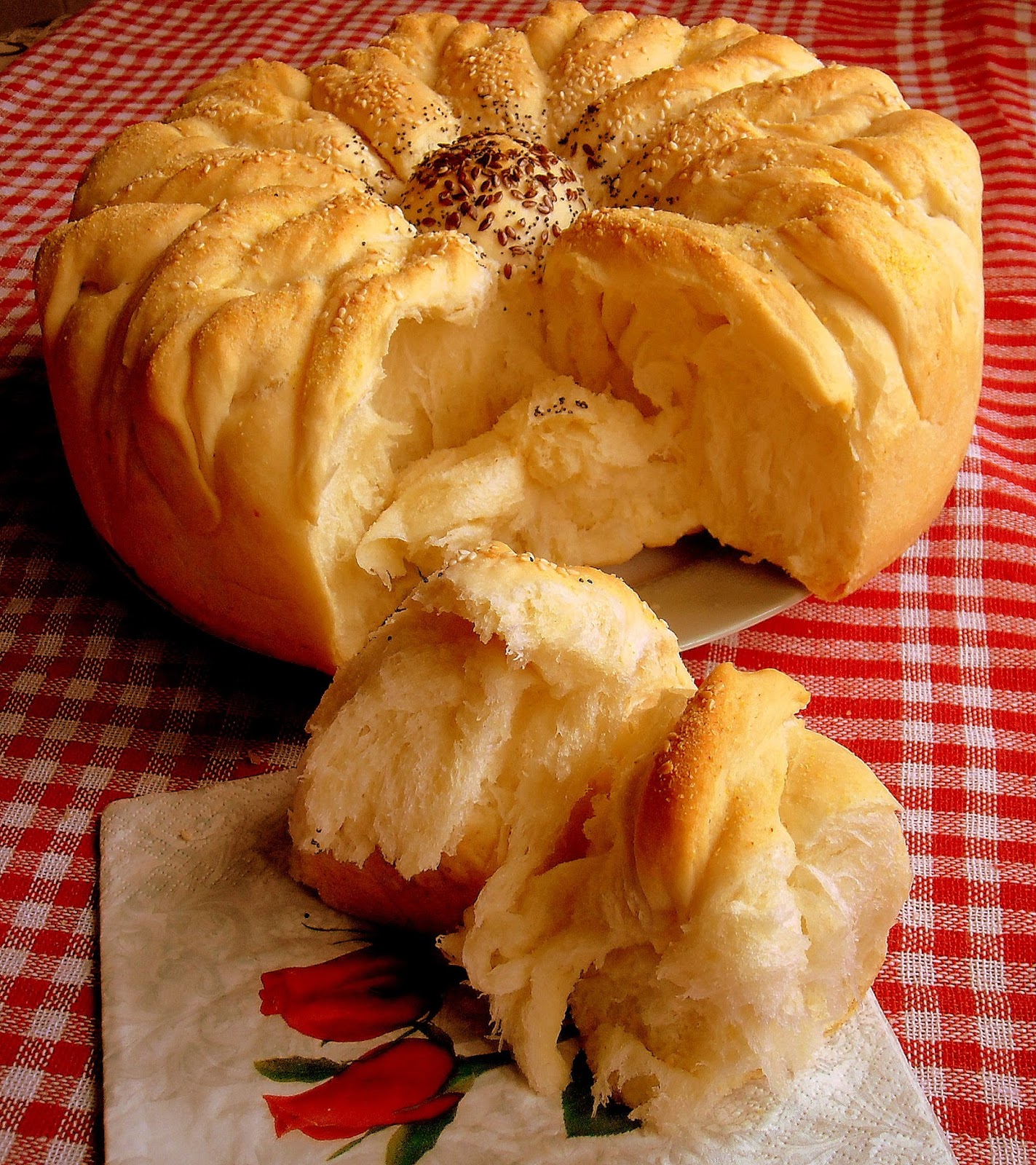 Danina kuhinja: Posna slavska cvet pogača