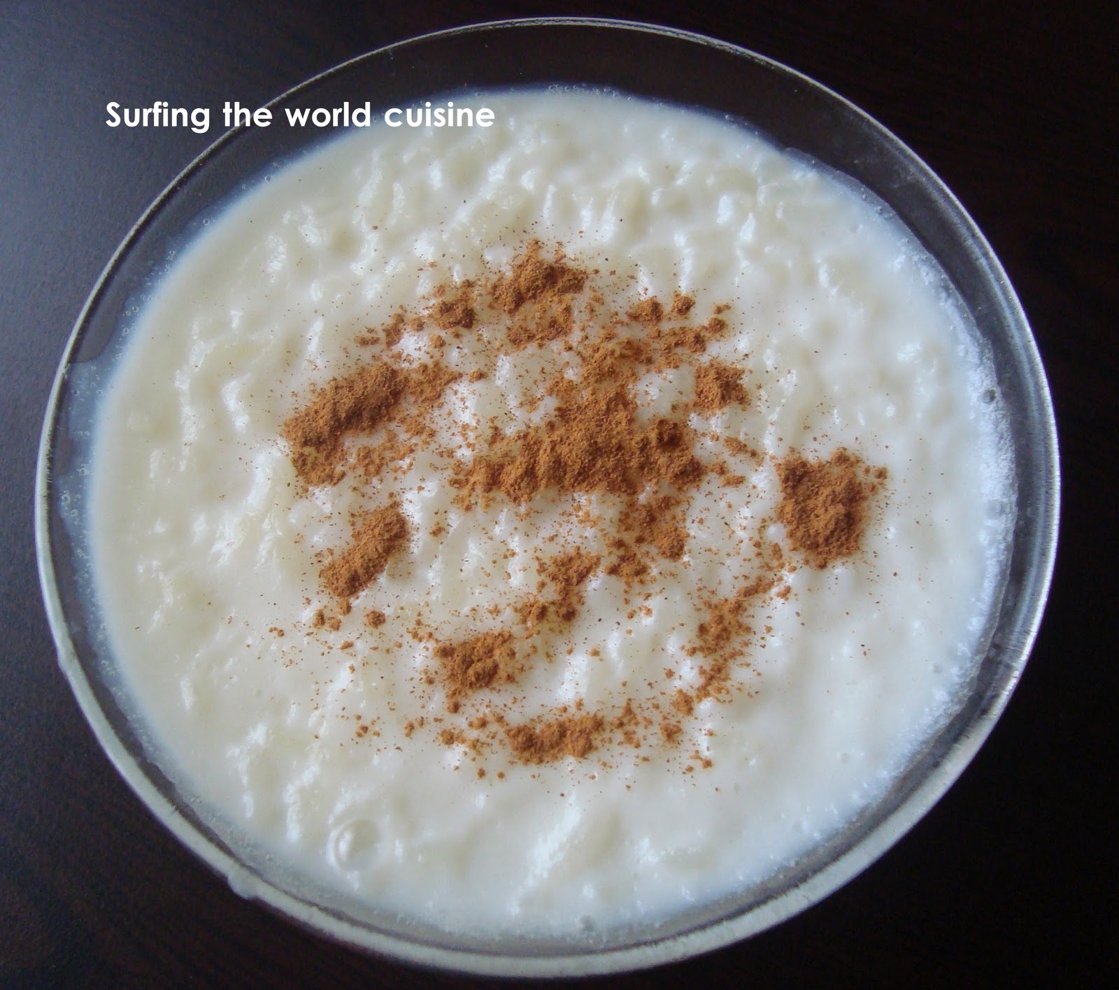 Sutlaç – Turkish rice pudding/ Turkiškas ryžių pudingas