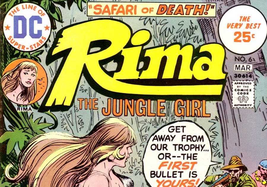 Rima #6 - Nestor Redondo art, Joe Kubert cover, mis-attributed Alex ...