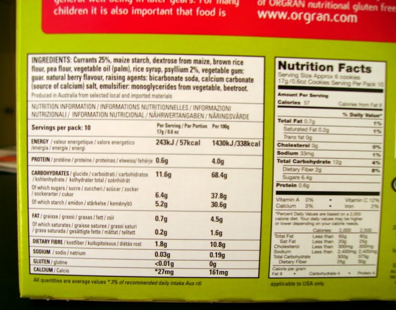 Bite-sized thoughts: A double product review: Orgran Amaretti Biscotti ...