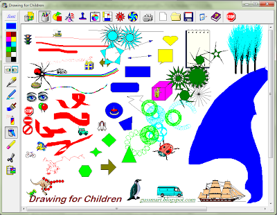 Software Menggambar Gratis untuk Anak: Drawing for Children