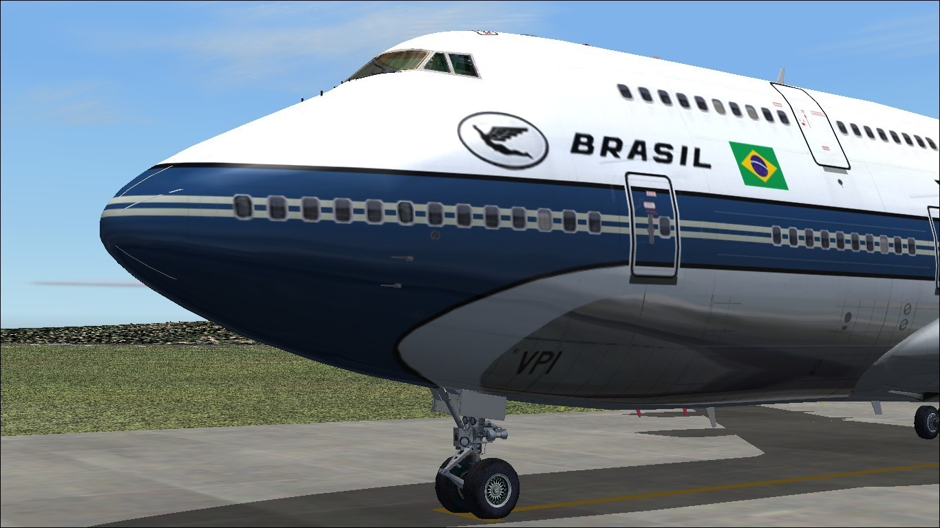 Texturas Brasileiras: Varig PP-VPI Boeing 747-400