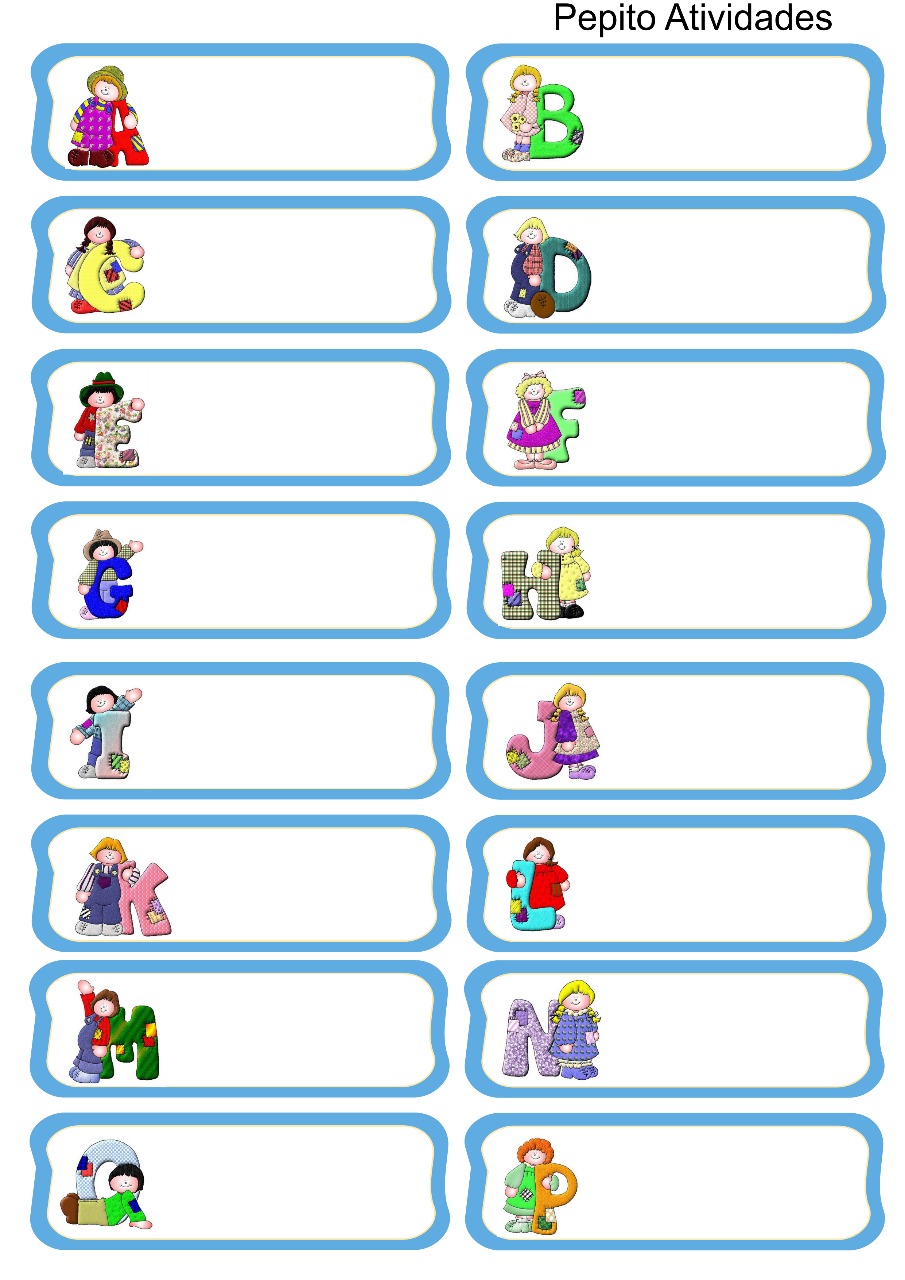 Etiquetas Para Imprimir Escolares - BRAINCP