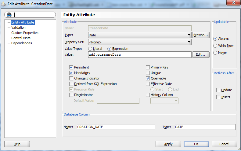 ADF/OAF For Oracle Techies: ADF Default Date as Sysdate ADF/OAF For Oracle Techies: ADF Default Date as Sysdate