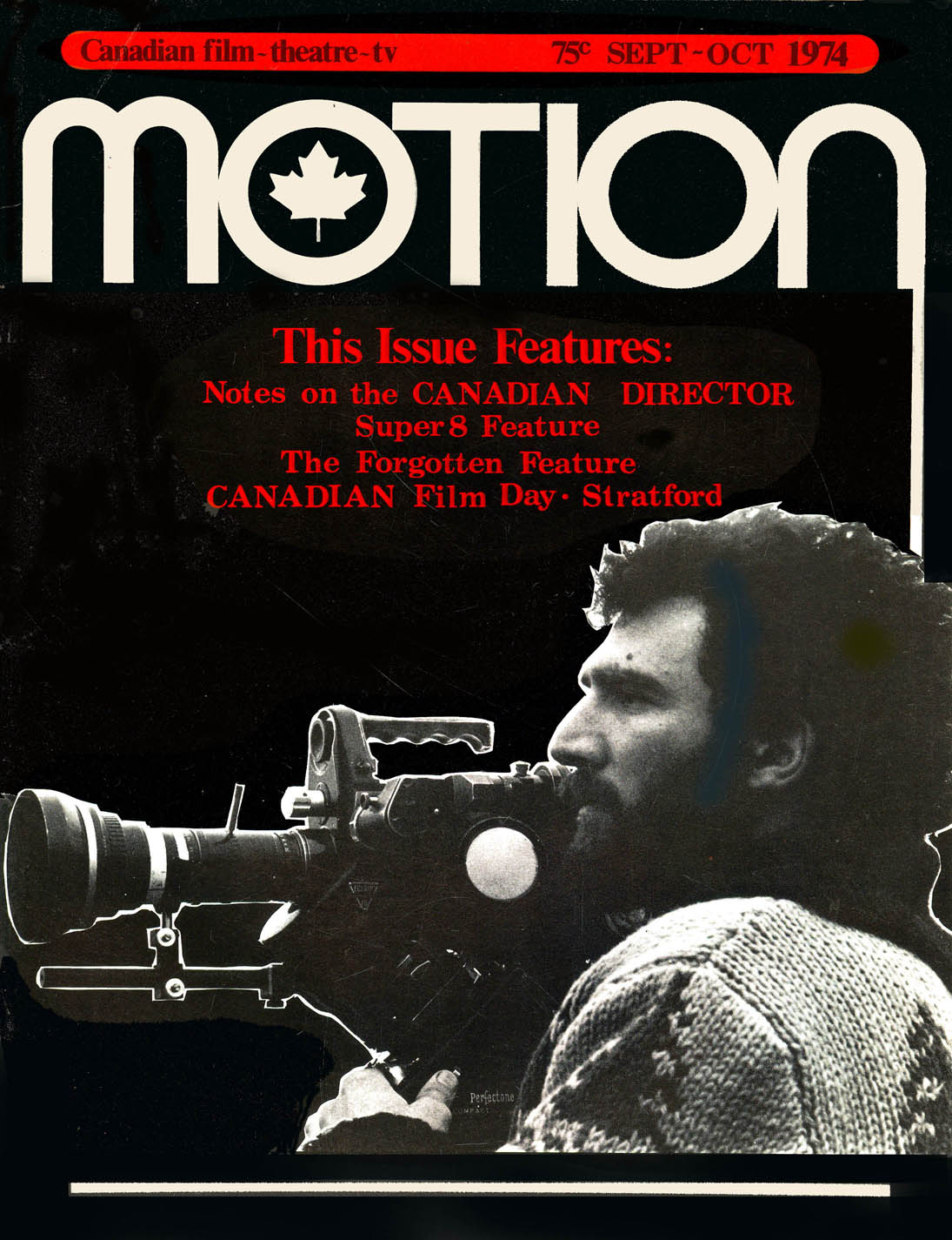 motion magazine cdn film-theater-tv: MOTION MAGAZINE Sept - Oct 1974
