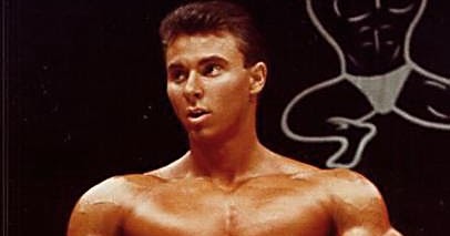 Bodybuilder Bulge, Posing Trunks, VPL: Matt turquoise poser doesn't ...