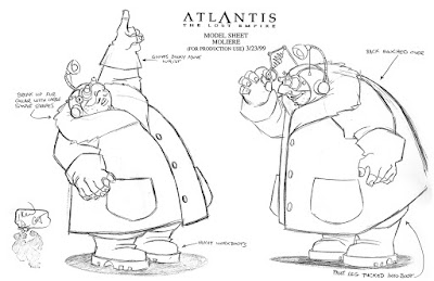 Living Lines Library: Atlantis - The Lost Empire (2001) - Characters ...