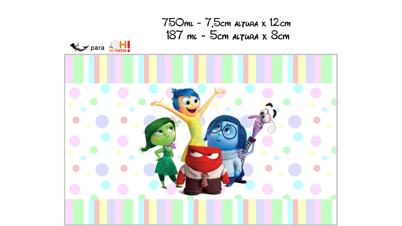 Inside Out: Free Printable Candy Bar Labels. - Oh My Fiesta! in english