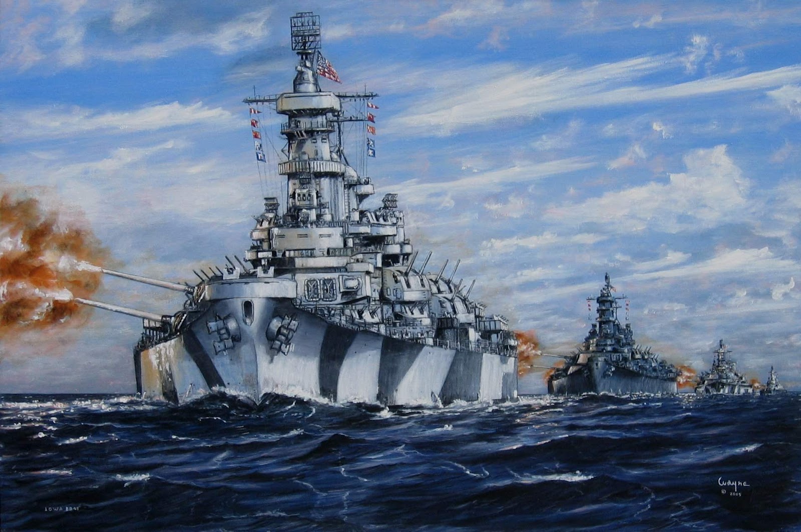 Iowa Class Battleship Uss Missouri