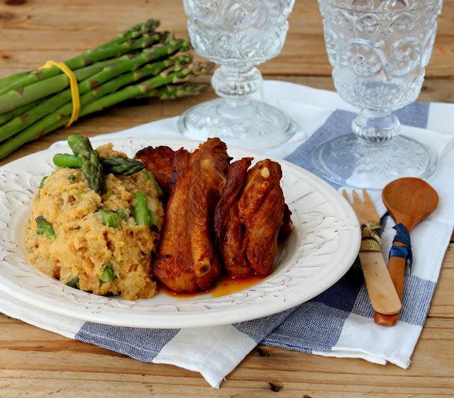 Nárwen's Cuisine - Sabores do Mundo : Migas de Espargos com Entrecosto ...