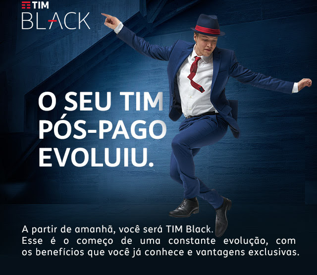 TIM lança TIM Black - a evolução do pós-pago - Minha Operadora