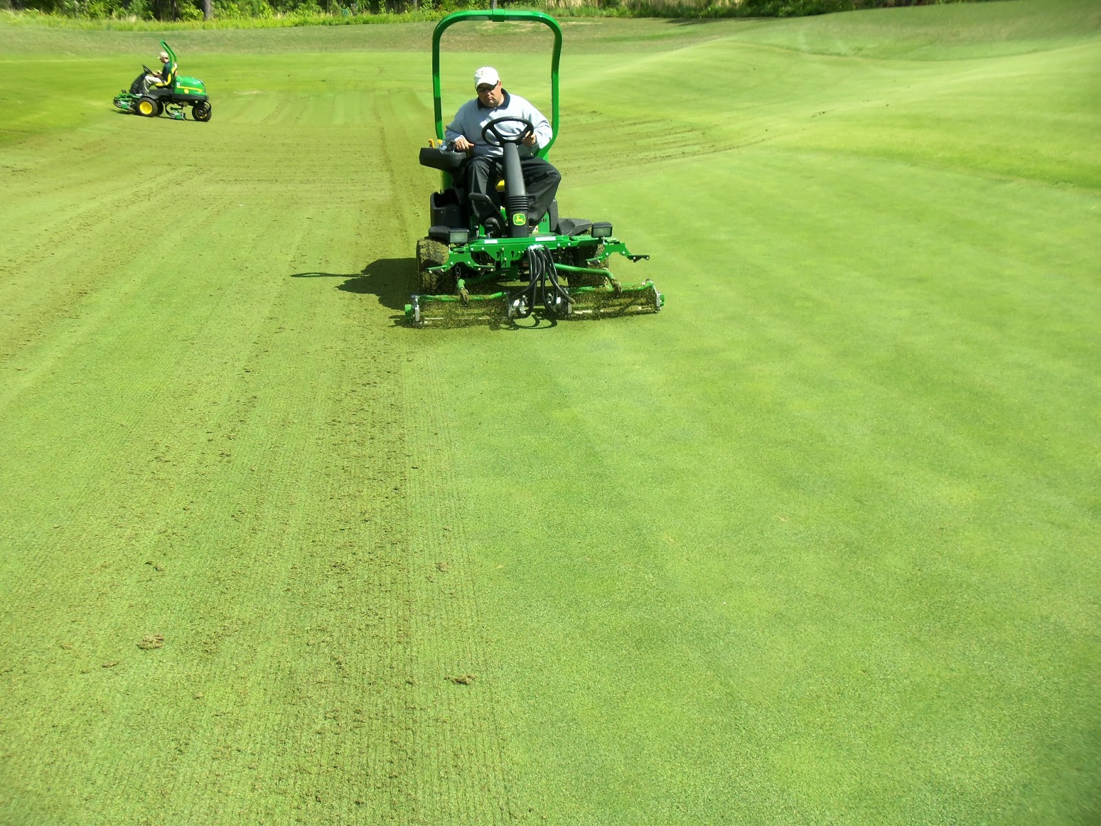 The Creek Club Golf Course Maintenance: “Why are we aerifying green ...