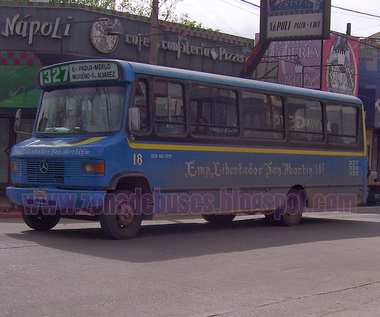 Colectibus - Zona de Buses: LINEA 327