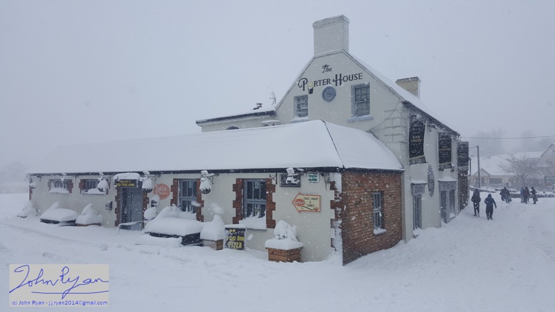 John "The Captain" Ryan: Snow Storm in Castlebridge, Wexford. (2nd ...