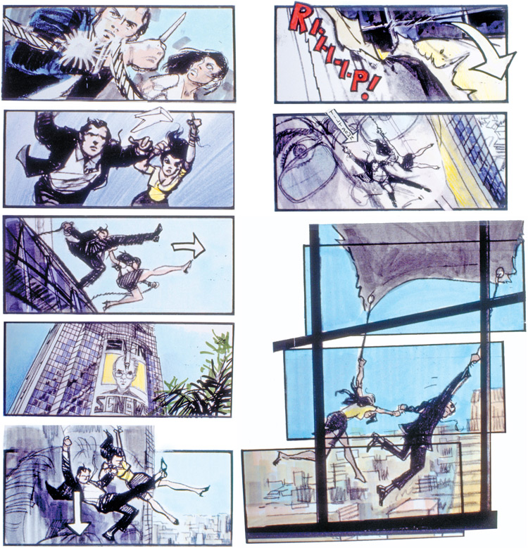 Modelos de storyboards: Storyboard do filme Tomorrow Never Dies (1997 ...