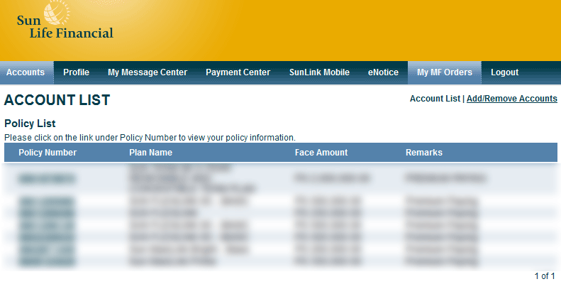 Manage your Sunlife Mutual Fund account Online: ADDITIONAL INVESTMENT