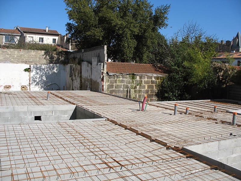 La prise de la Bastide: Le plancher hourdis