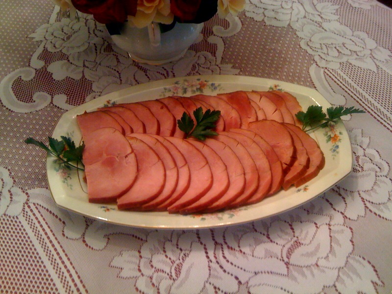 Sweet Tea and Cornbread: Nana's Smiley Face Ham!