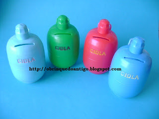 O Brinquedo Antigo: Mealheiro Gás Cidla