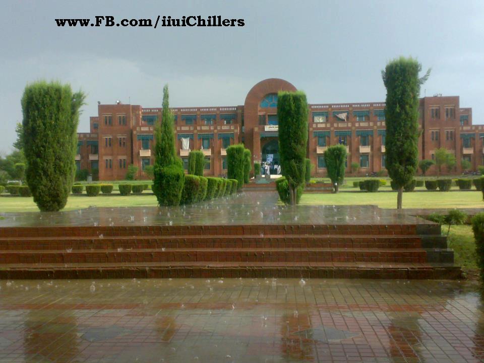 Rainfall View FROM iiui Male Hostels ~ IIUI Chillers
