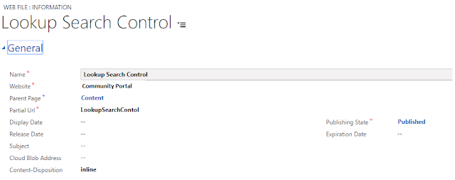 Arpit's Dynamics 365 Blog: Auto-Complete for Lookup Controls in CRM Portal